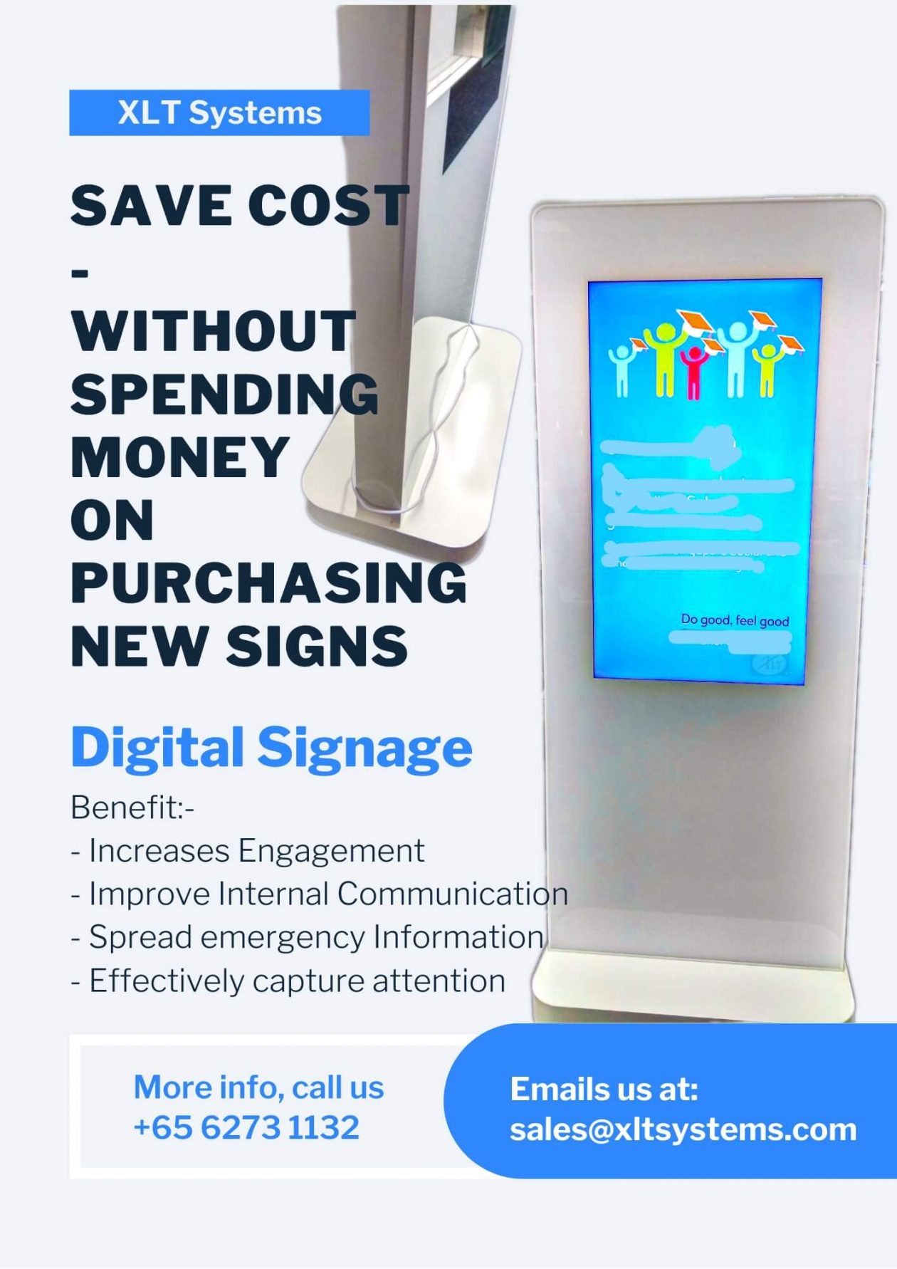 Digital Signage Cabinet - XLT SYSTEMS