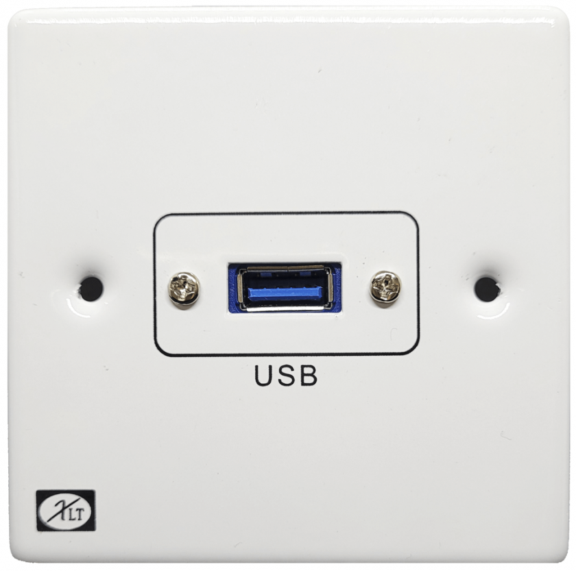 RP-9051 USB Receptacle USB Receptacle Faceplate Socket Cover